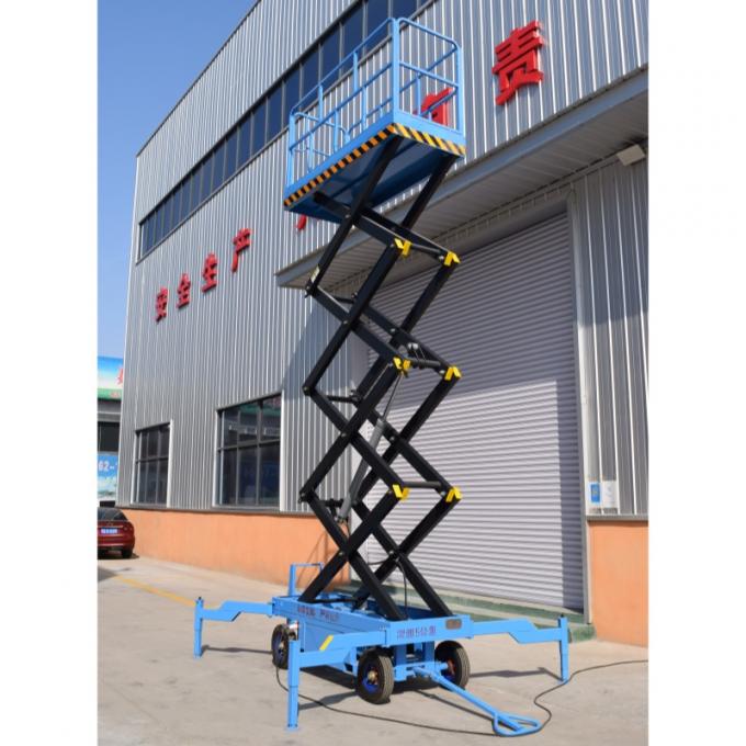 10m double Masts lift hydraulic hydraulic Aerial Working Platform Lift ...