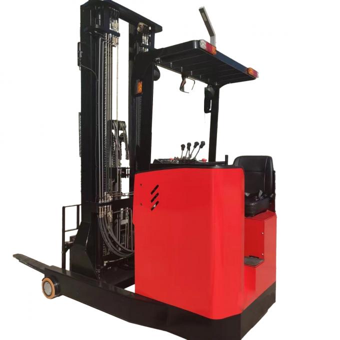 Full Electric Pallet Forklift Reach Truck Counterbalance Reach Truck ...