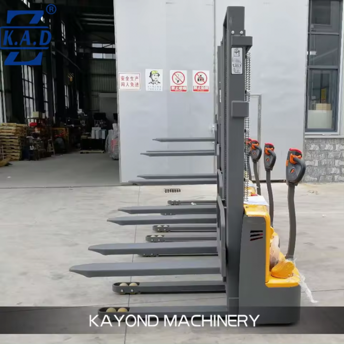 Full Electric Pallet Pedestrian Stacker 1ton 3meter 1000kg 3meters