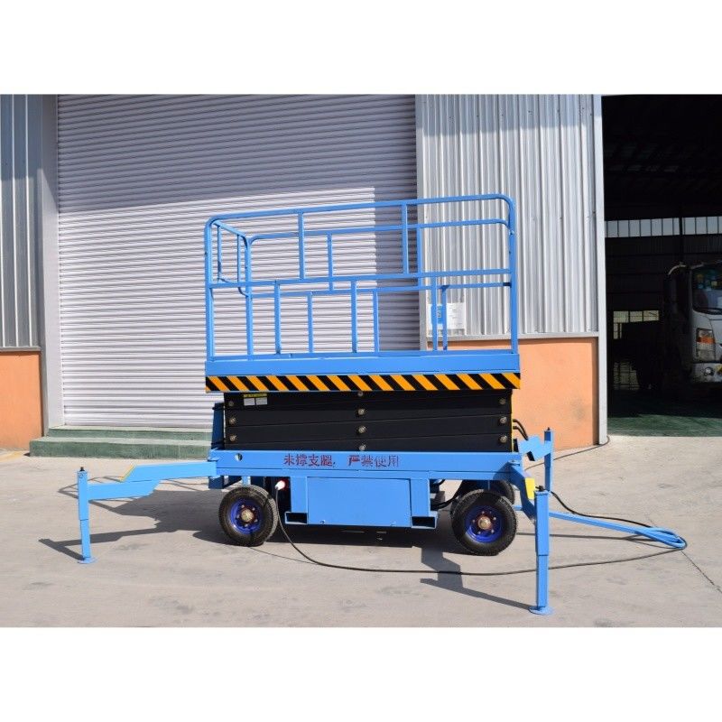 Portable 8-14m Electric Self-propelled Mobile Aerial Working Platform ...