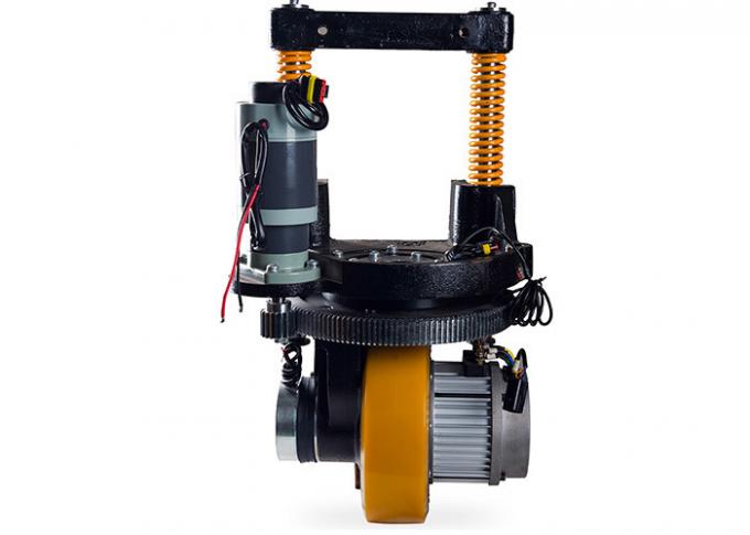 Permanent Magnet 0.75KW DC Motor Horizontal Drive Wheel Assembly